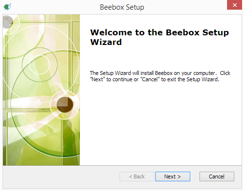Install Beebox software
