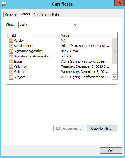 SSO - ADFS (Windows Server)