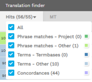 Translation Finder Widget