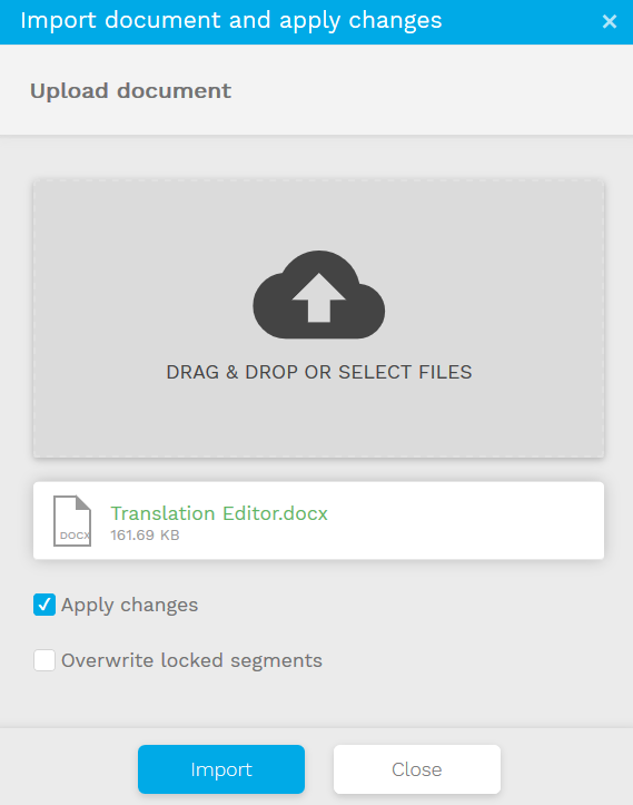 How to work in the CAT Editor