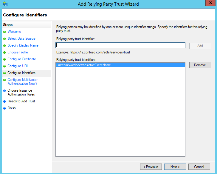 SSO - Active Directory