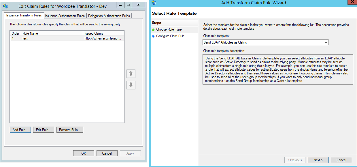 SSO - Active Directory